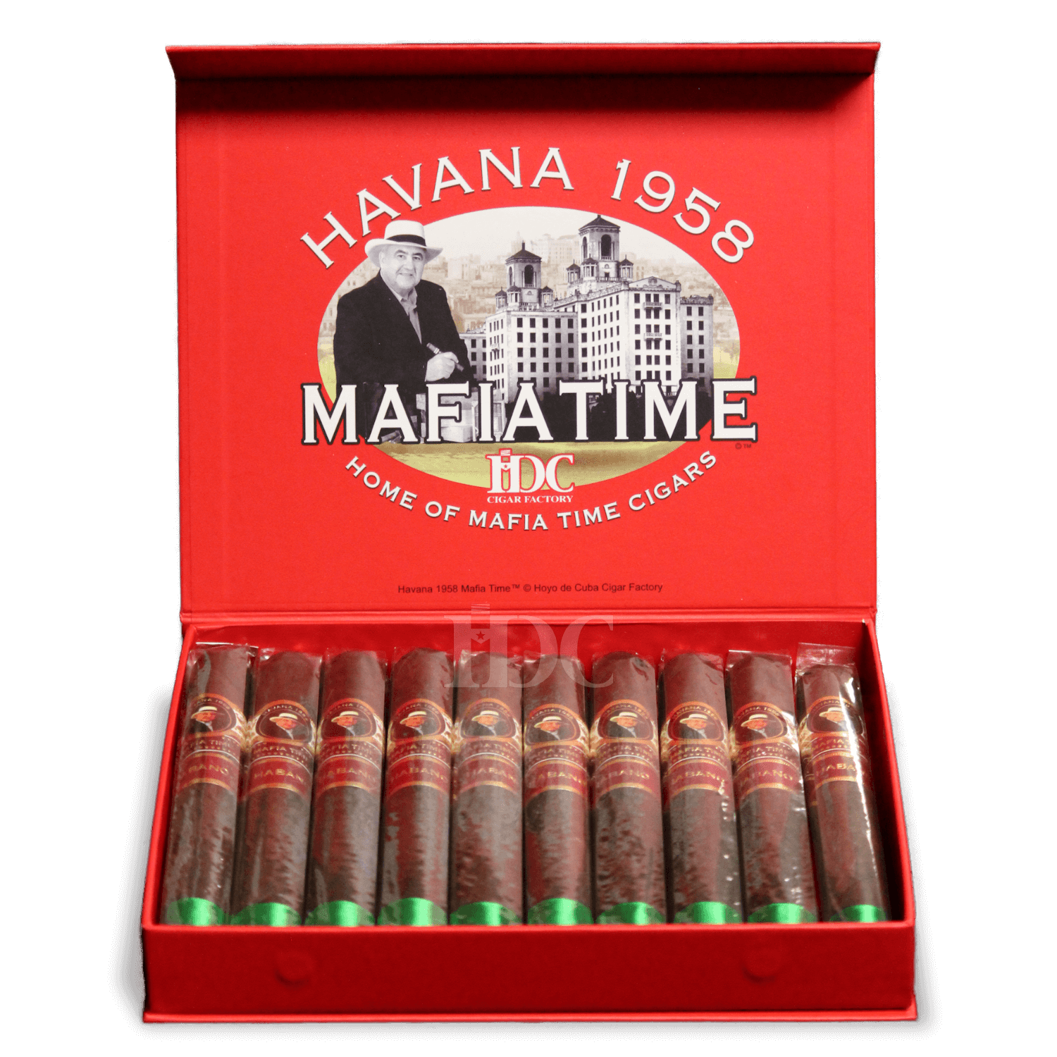 Havana 1958 Mafia Time Maduro-Wrapped Presidente Cigars (Box of 10 ...